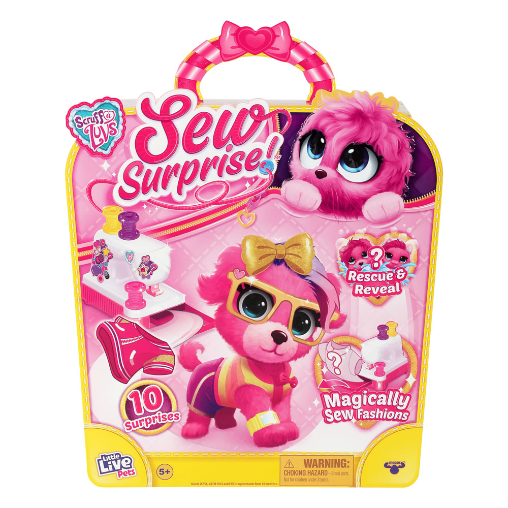 Little Live Scruff-A-Luvs Sew Surprise Playset | Toys R Us Canada
