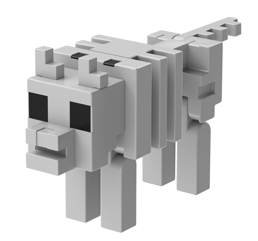 Minecraft Biome Builds Skeleton Wolf Figure | Toys R Us Canada