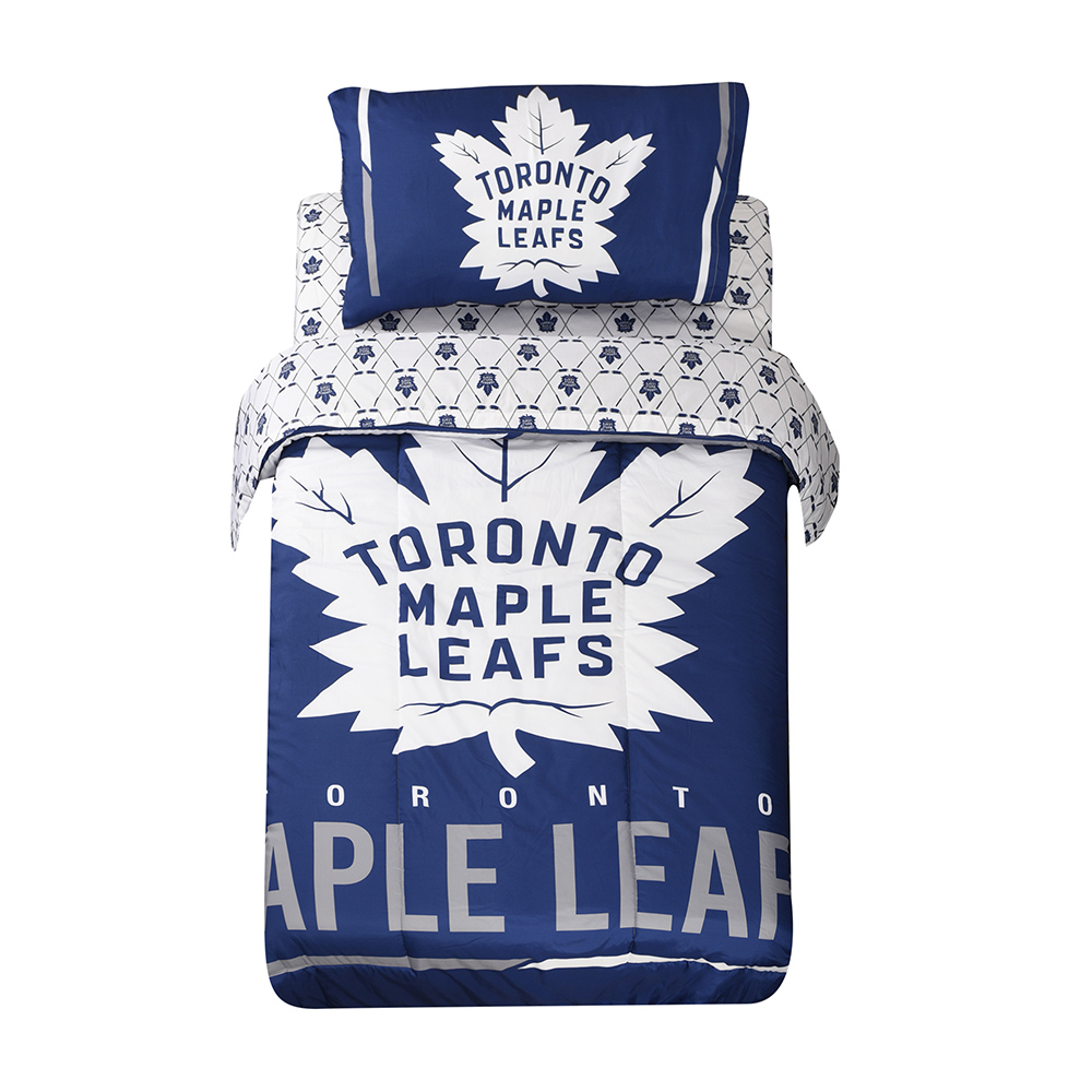 NHL Toronto Maple Leafs 4-Piece Twin Bedding Set | Toys R Us Canada