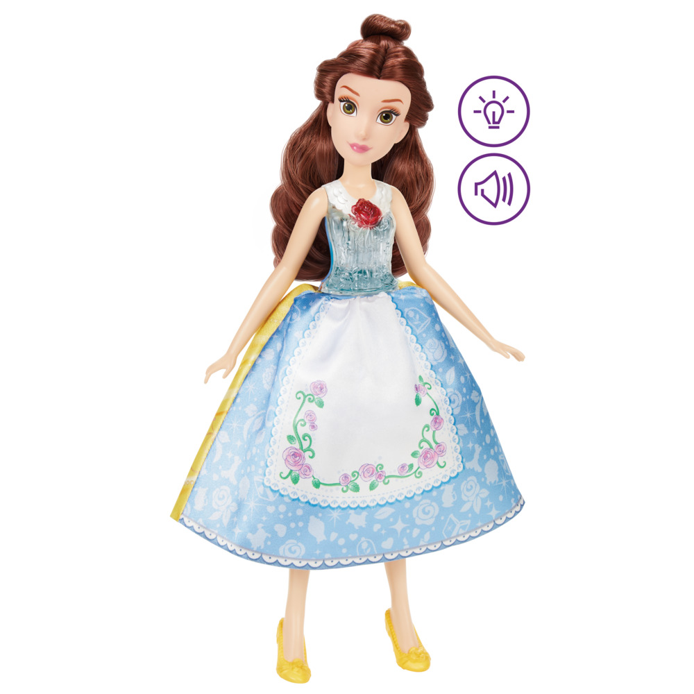 Disney Princess Spin and Switch Belle, Quick Change Fashion Doll | Toys ...