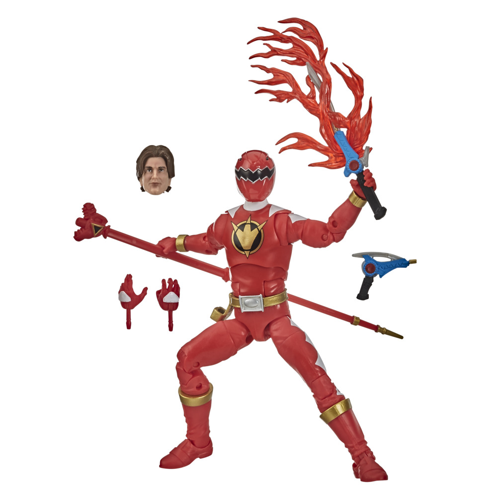 Power Rangers Lightning Collection Dino Thunder Red Ranger Action ...