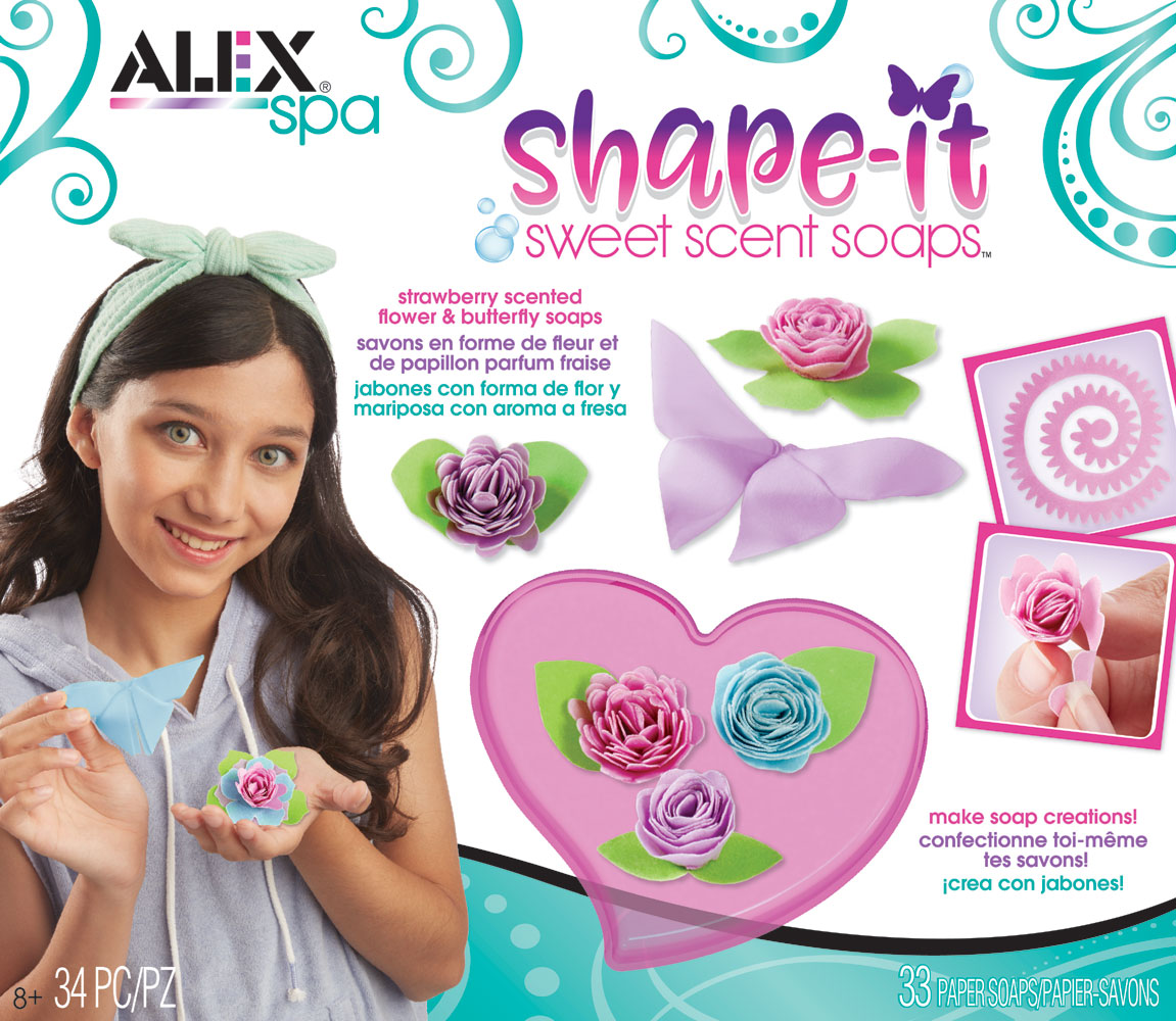 Alex Spa Shape It Sweet Scent Soaps | Toys R Us Canada