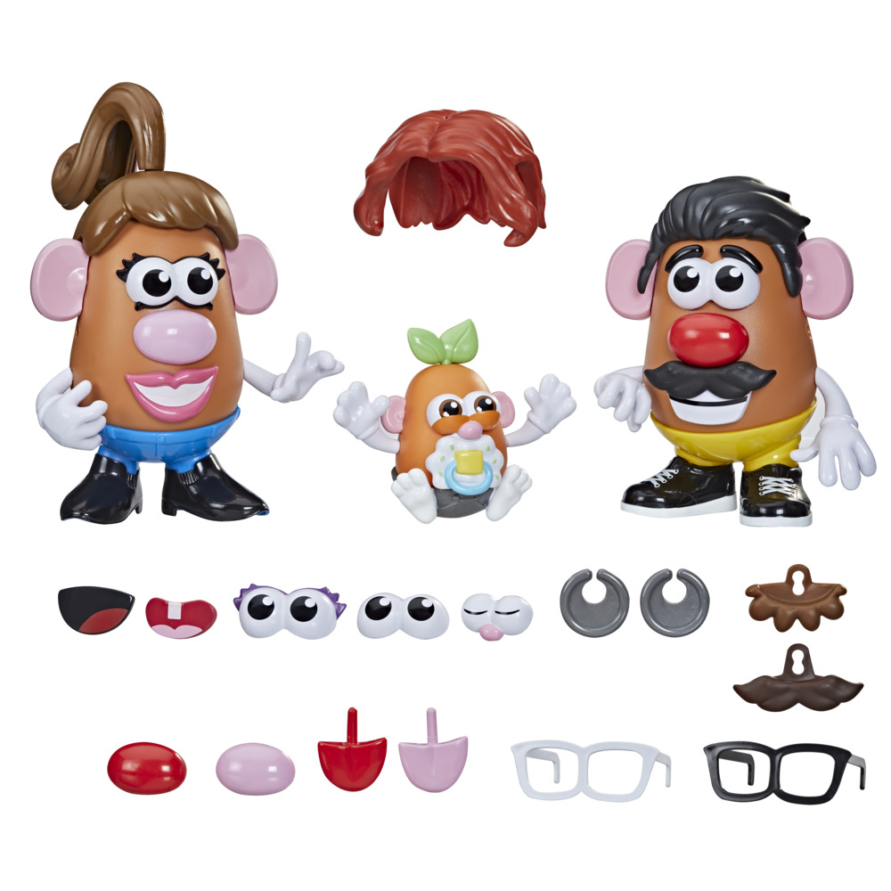 Potato Head Create Your Potato Head Family Toy Includes 45 Pieces ...