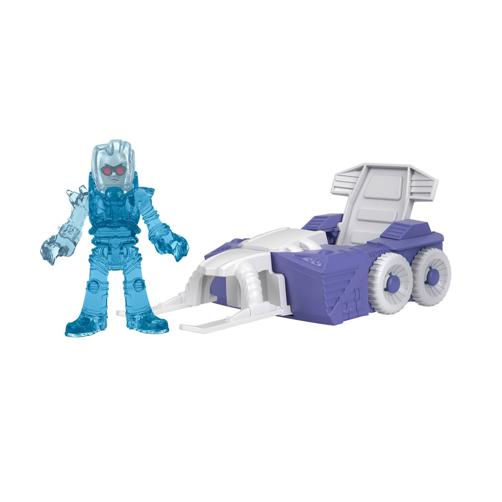 Fisher-Price Imaginext DC Super Friends Slammers Arctic Sled & Mystery ...