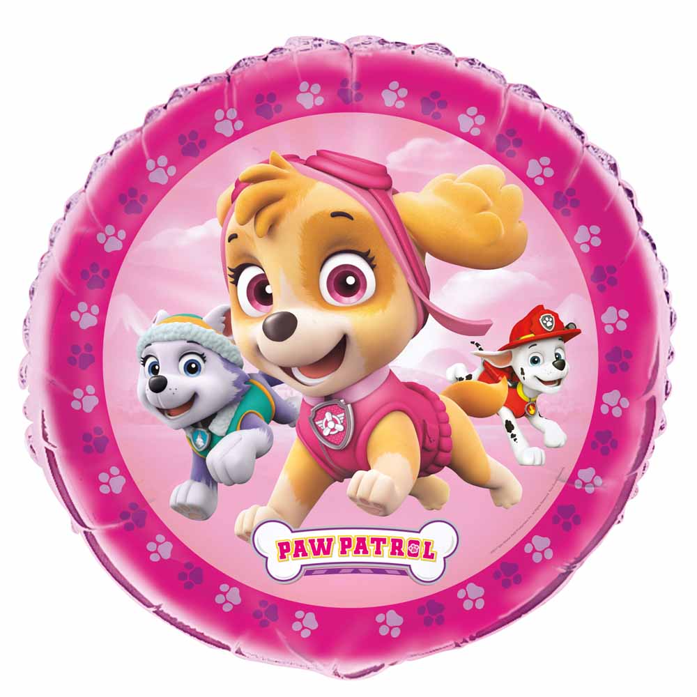 Ballon aluminium rond, 18 " - Paw Patrol Girl | Toys R Us Canada