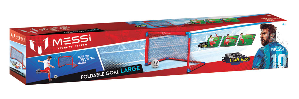 Messi Foldable Goal Large (with ball and pump) | Toys R Us Canada
