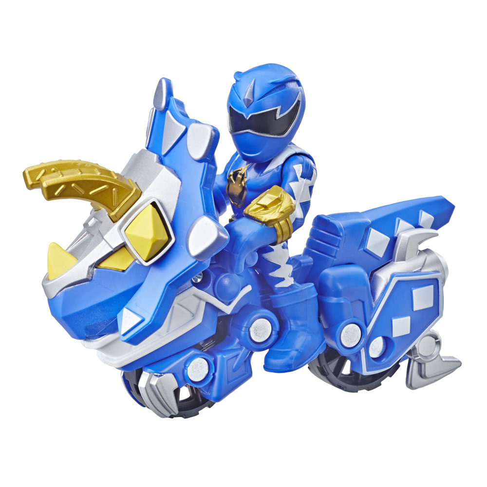 Playskool Heroes Power Rangers Pack de 2, figurine Ranger bleu avec ...