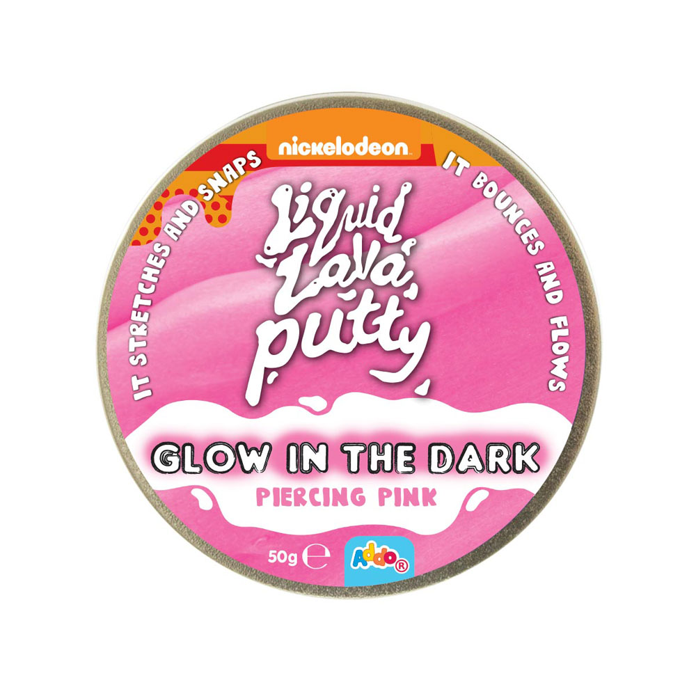 Nickelodeon Liquid Lava Putty Glow In The Dark Piercing Pink - Notre ...