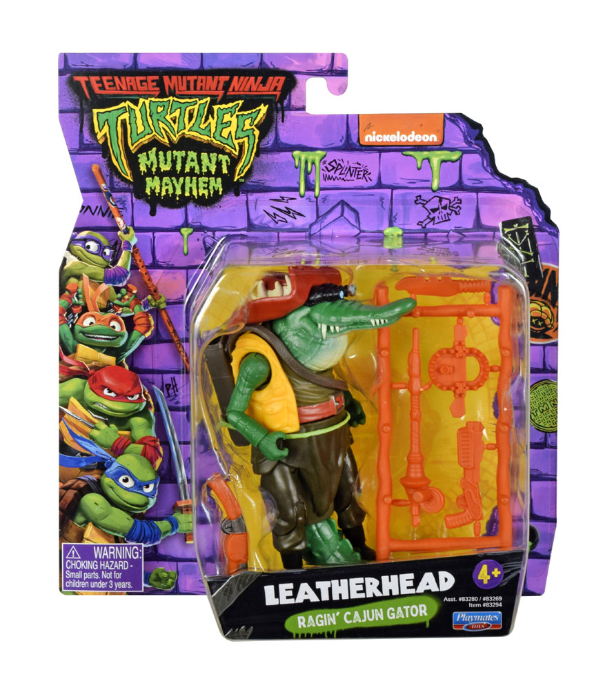 Teenage Mutant Ninja Turtles: Mutant Mayhem Leatherhead Basic Action ...