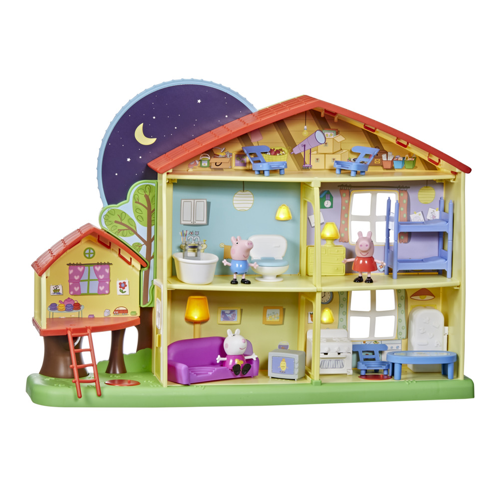 Peppa Pig Peppa's Adventures Maison Jour et nuit de Peppa | Toys R Us ...