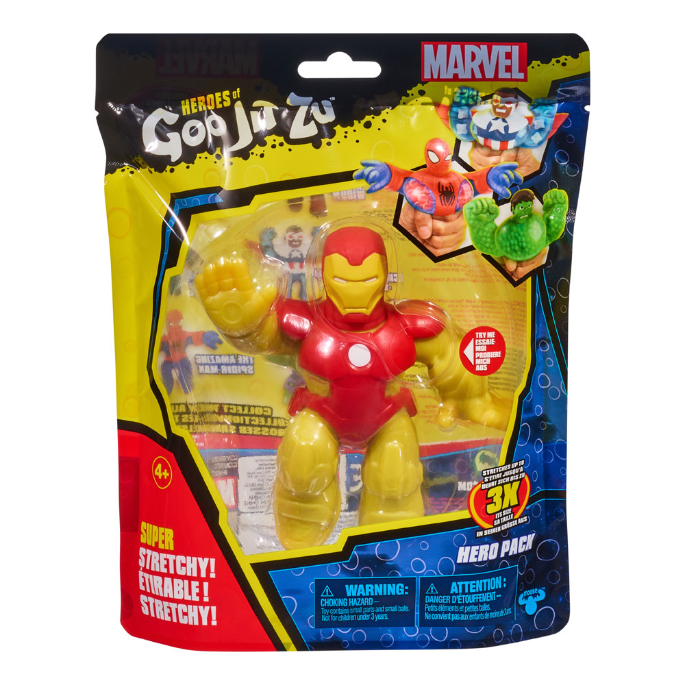 Heroes Of Goo Jit Zu Marvel S5 Hero Pack The Invincible Iron Man | Toys ...