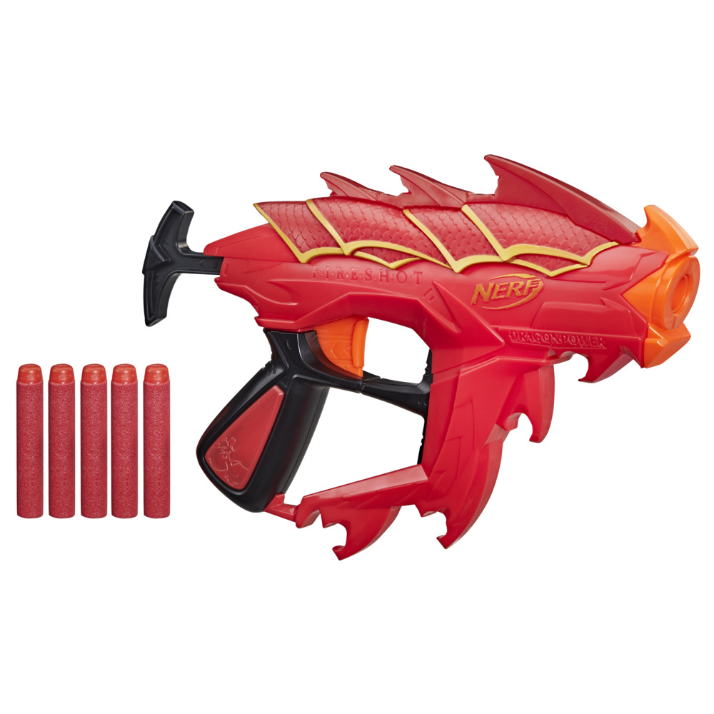 Nerf DragonPower Fireshot Dart Blaster, Inspired by Dungeons & Dragons ...
