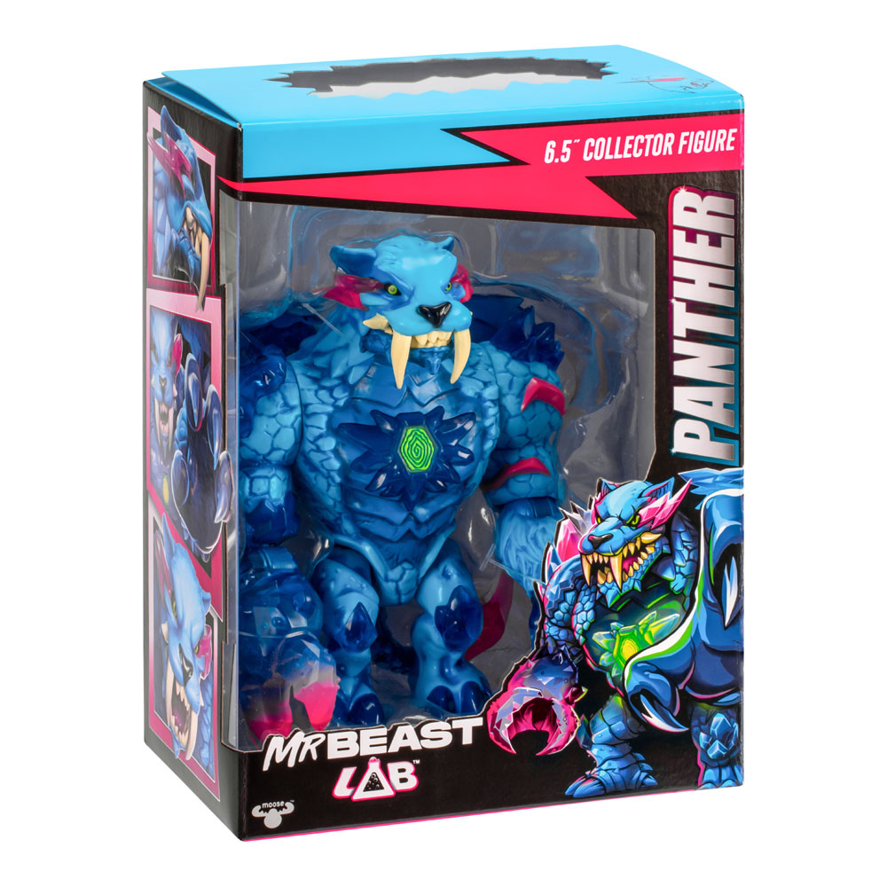 MrBeast Lab Apex Beast Collector Figure. Apex Beast Panther | Toys R Us ...