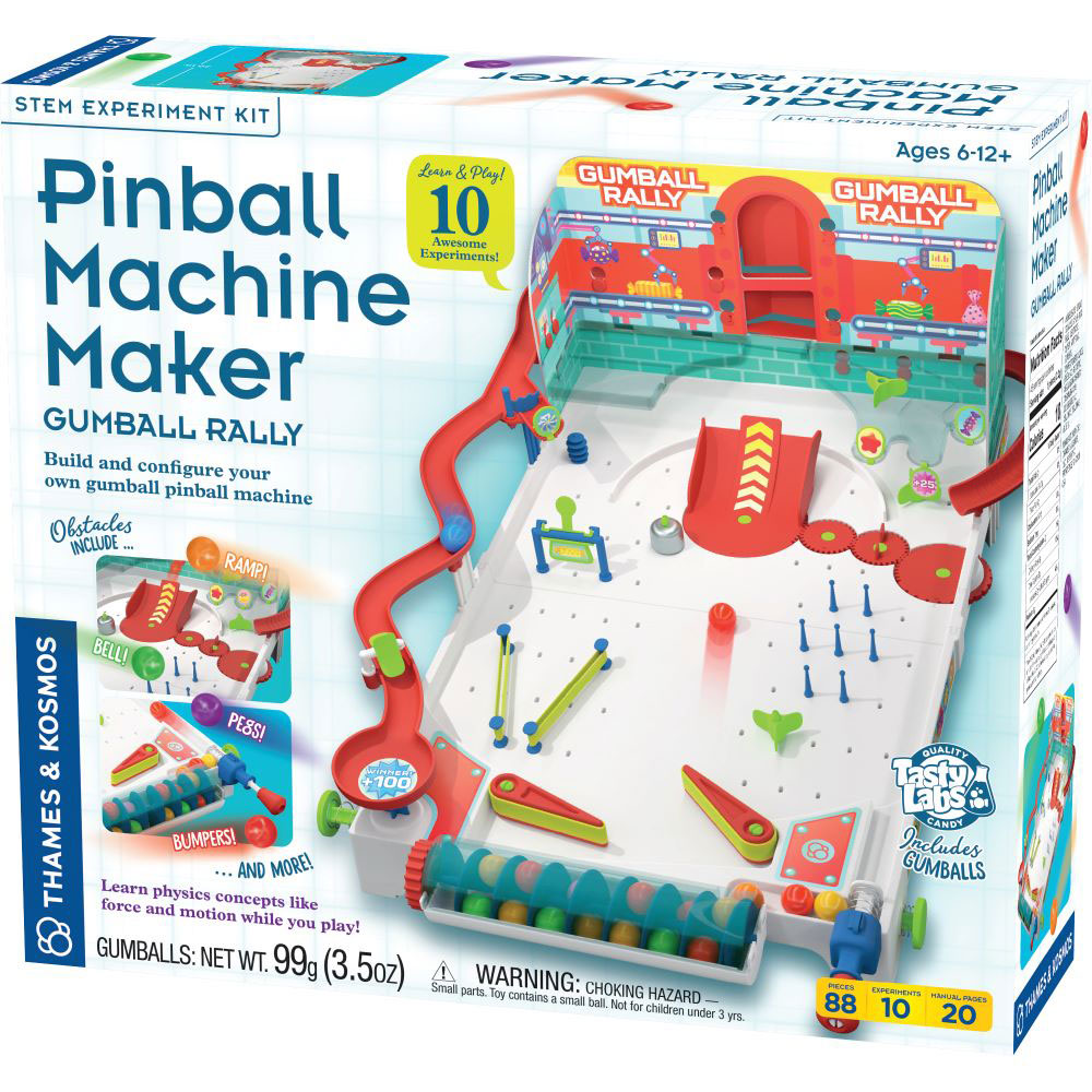 Pinball Machine Maker: Gumball Rally - English Edition | Toys R Us Canada
