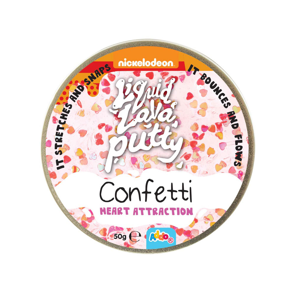 Nickelodeon Liquid Lava Putty Confetti Heart Attraction - R Exclusive ...