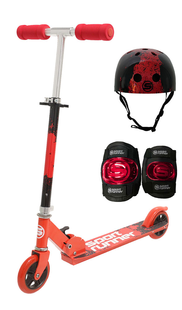Sport Runner Premium Scooter Combo Set - Red - R Exclusive | Toys R Us ...
