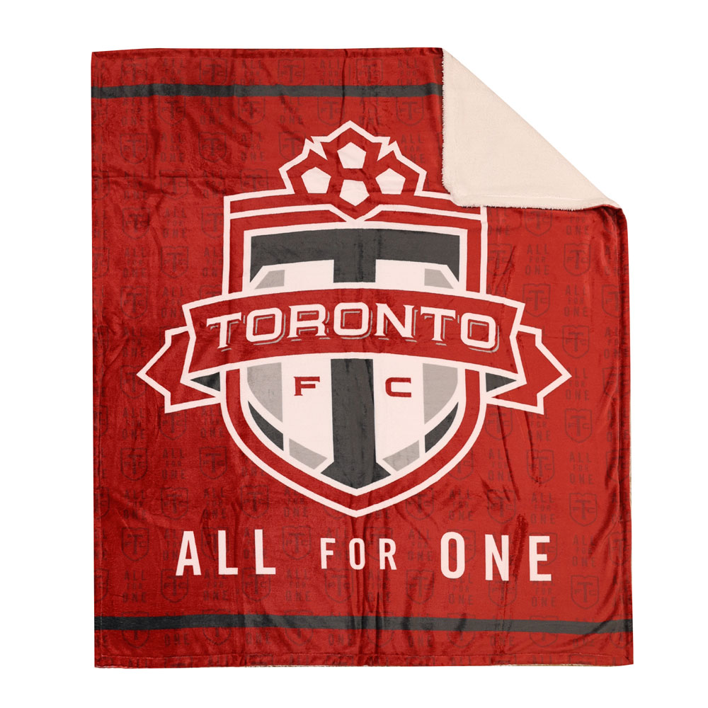 MLS Toronto FC Sherpa Throw, 50" x 60" | Toys R Us Canada