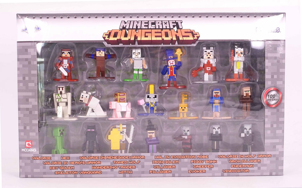 Minecraft Nano Metal Figs 20 Pack | Toys R Us Canada