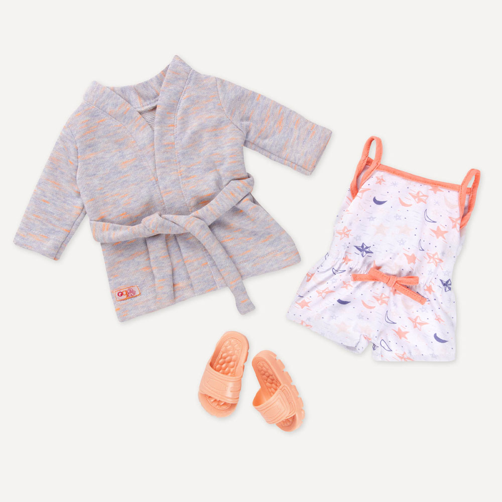 Our Generation, Dream Come True, Pajama and Robe Outfit for 18-inch ...