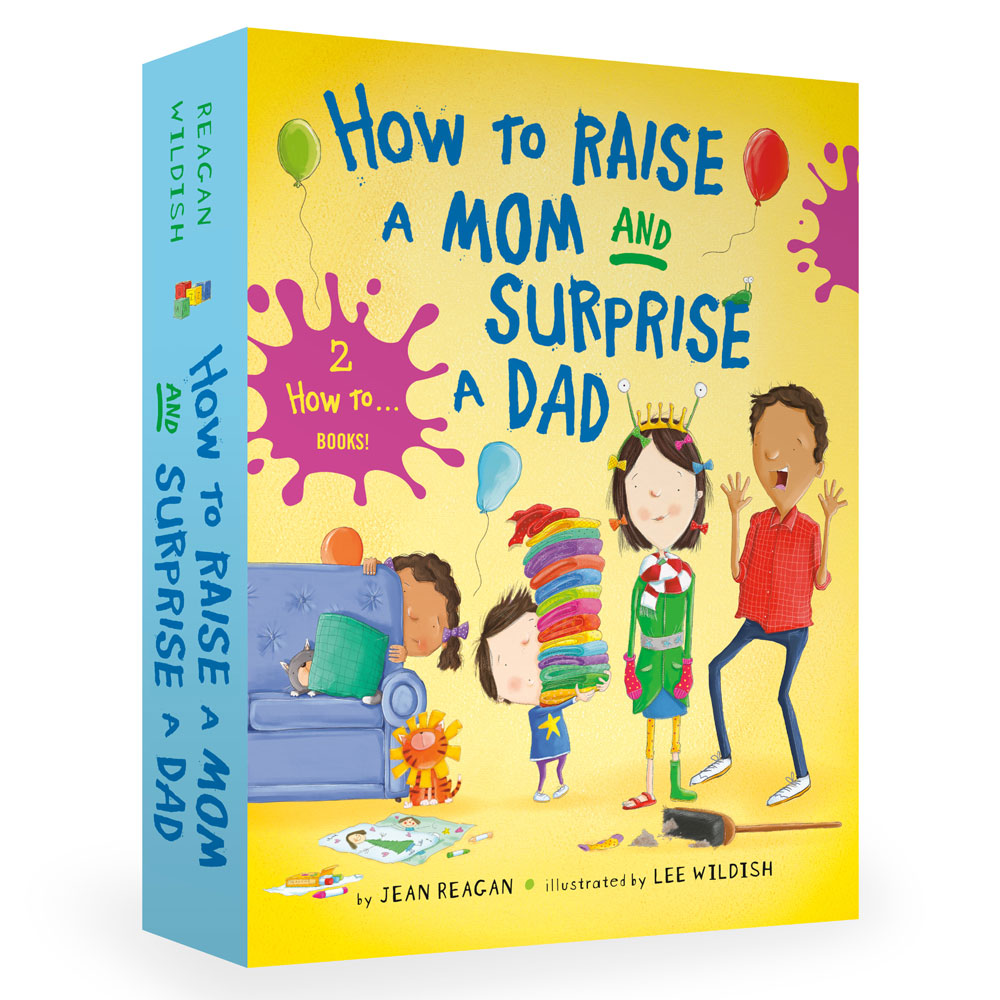 How to Raise a Mom and Surprise a Dad Board Book Boxed Set - English ...