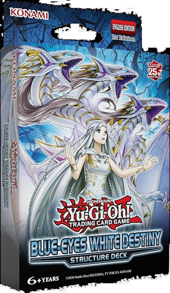 Deck Yu-Gi-Oh! Destinée du Blanc aux Yeux Bleus - Édition anglaise ...