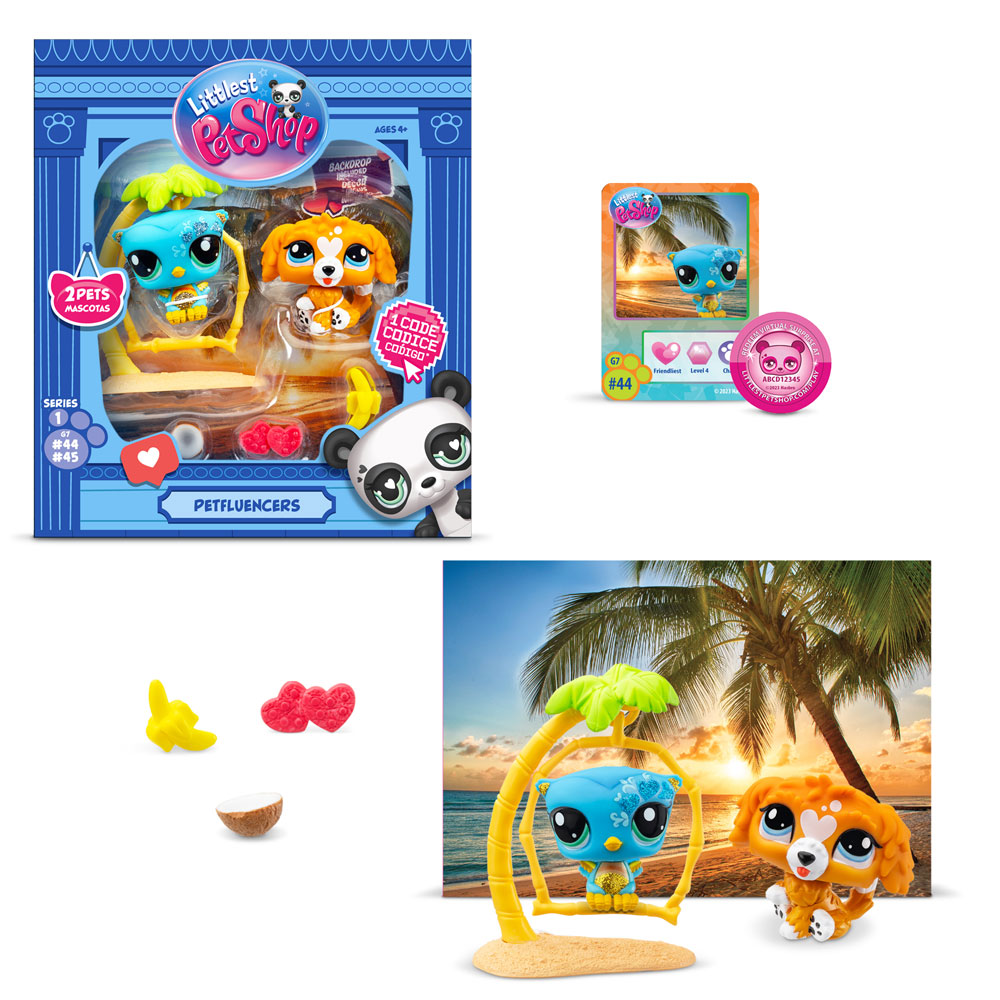 Littlest Pet Shop Petfluencers Sunset Pals - Notre exclusivité | Toys R ...