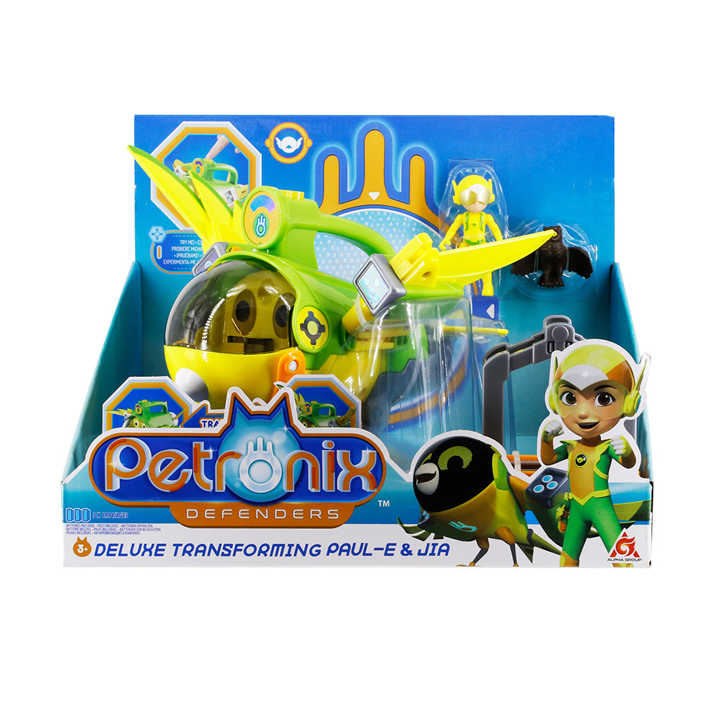 Petronix Deluxe Transforming Paul-E and Jia | Toys R Us Canada
