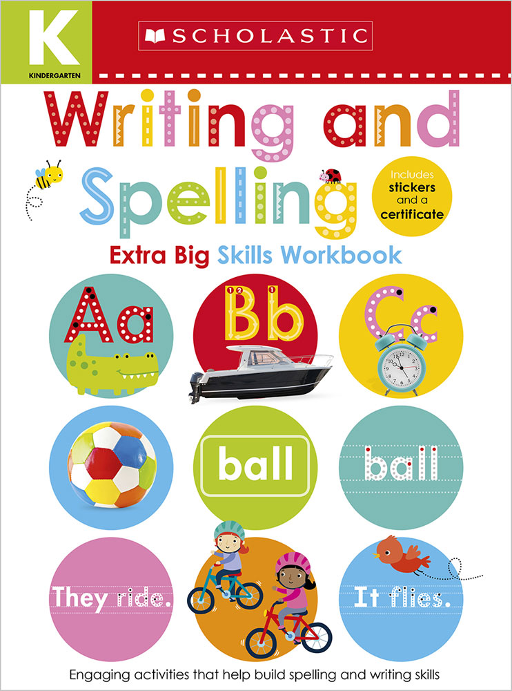 Scholastic Early Learners: Kindergarten Writing And Spelling Extra Big ...