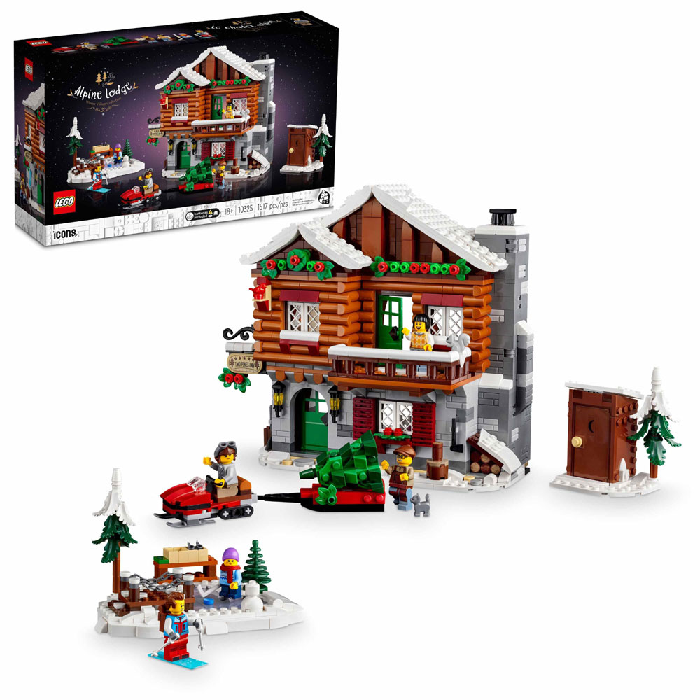 LEGO Icons Alpine Lodge Model Building Kit 10325 | Toys R Us Canada
