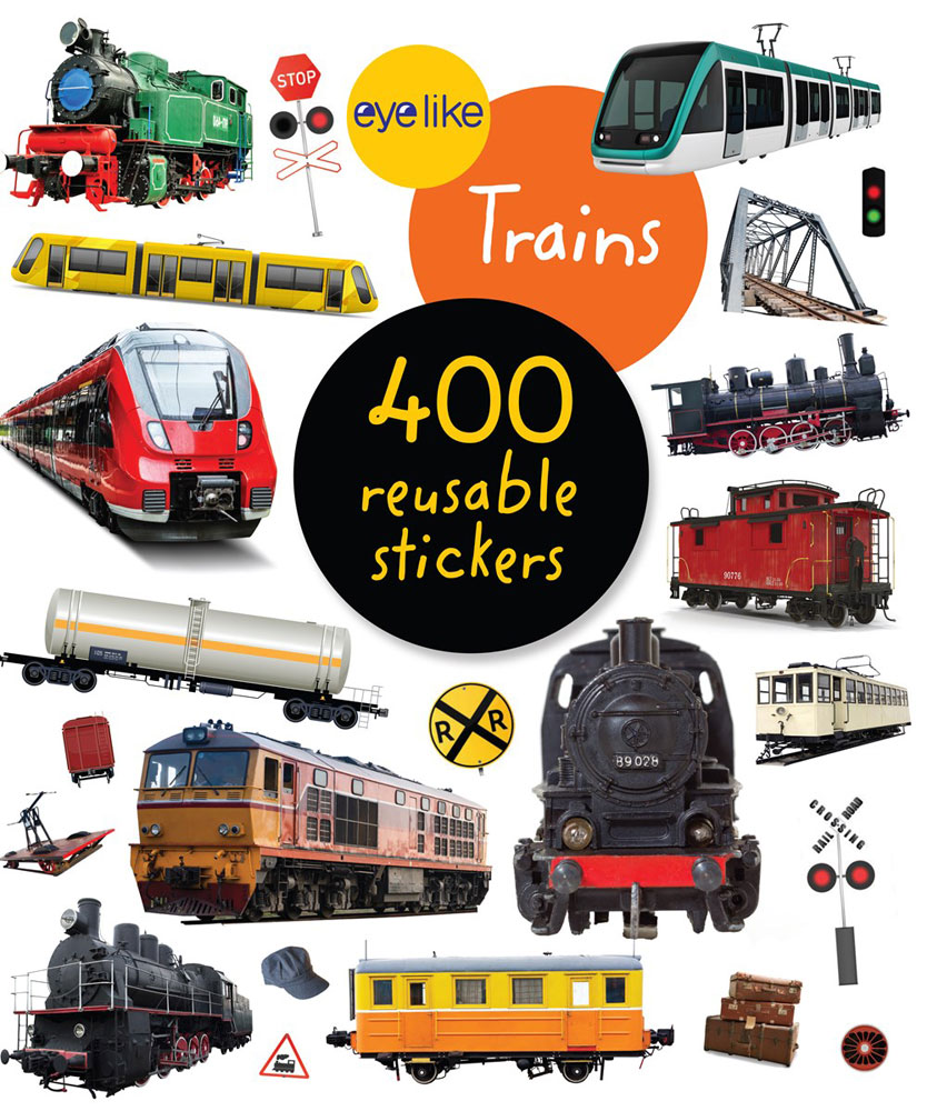 Eyelike Stickers: Trains - English Edition | Toys R Us Canada