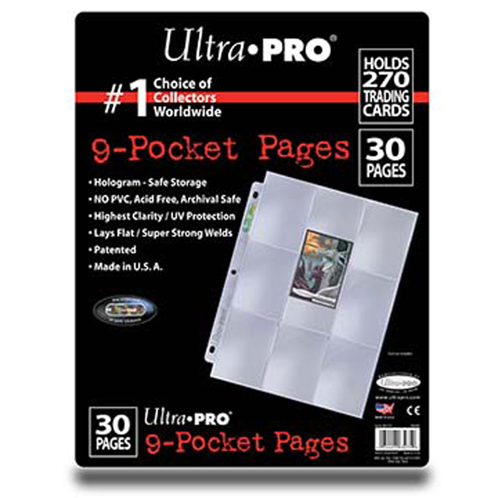 Ultra Pro - 9-Pocket Pages - 30 Pack | Toys R Us Canada