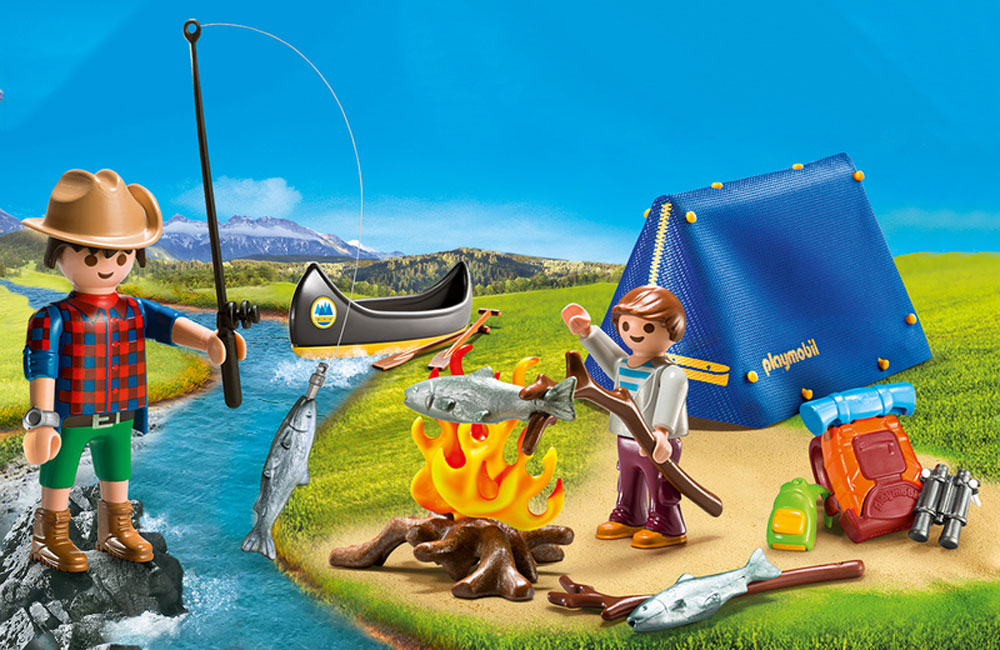 Playmobil Family Fun - Camping Adventure Carry Case | Toys R Us Canada