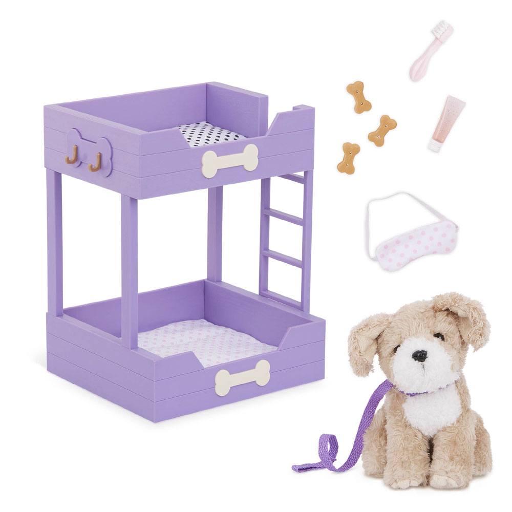 Our Generation - Dog Bunk Bed with Pup | Toys R Us Canada