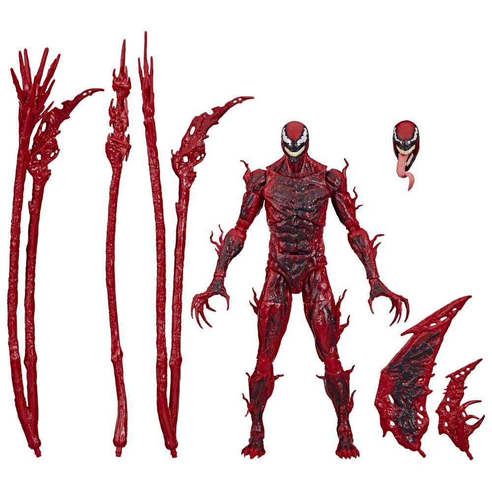Marvel Legends Series Carnage, Venom: Let There Be Carnage Deluxe 6 ...