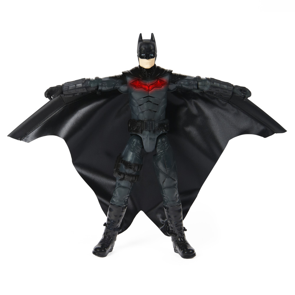 DC Comics, Batman 12-inch Wingsuit Action Figure with Lights and ...