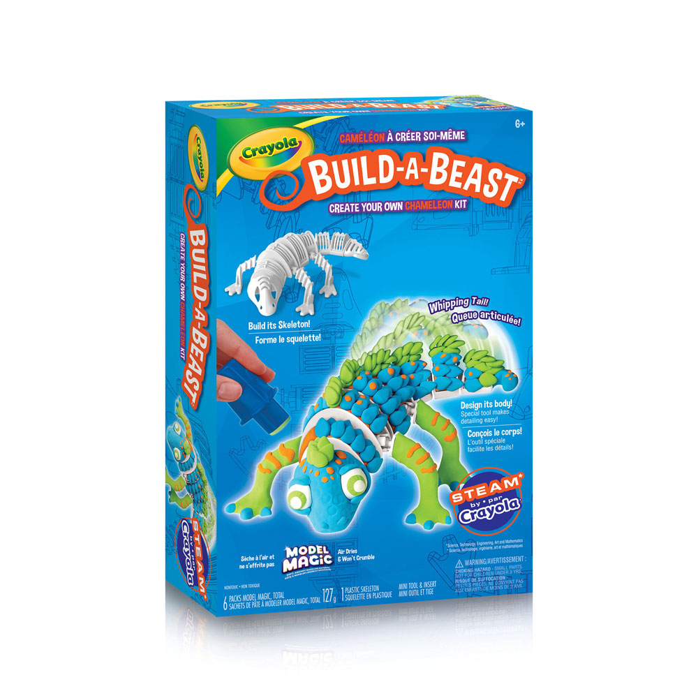 Crayola Build-A-Beast Craft Kit Chameleon | Toys R Us Canada