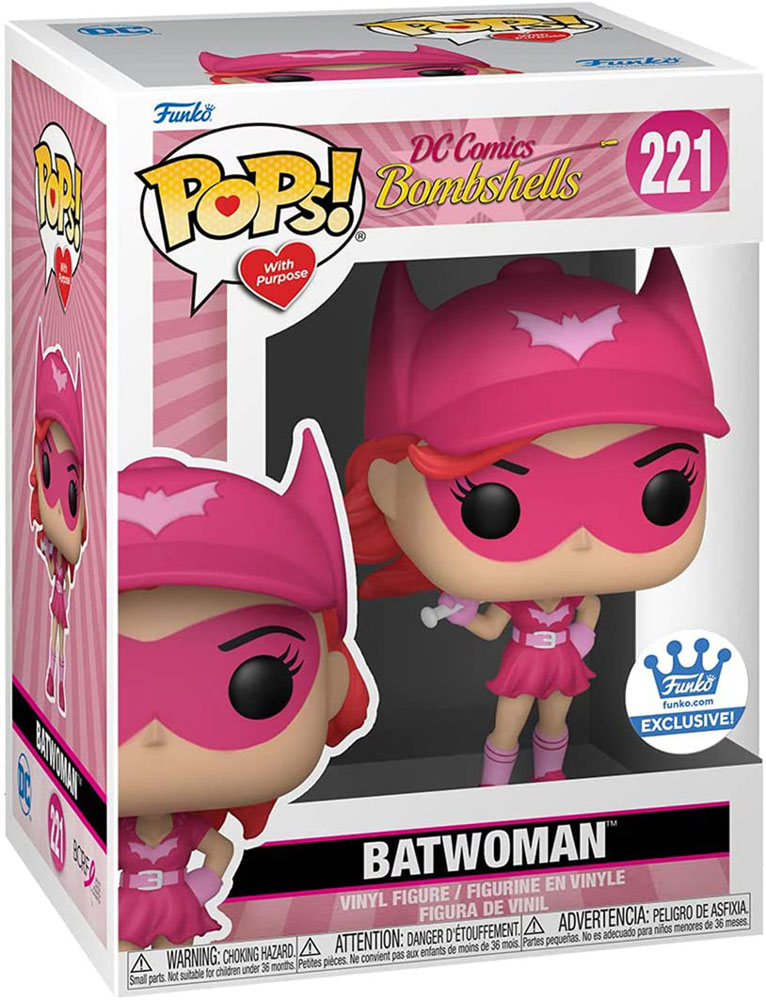 Funko POP! Heroes: Breast Cancer Awareness-Bombshell Batwoman - R ...