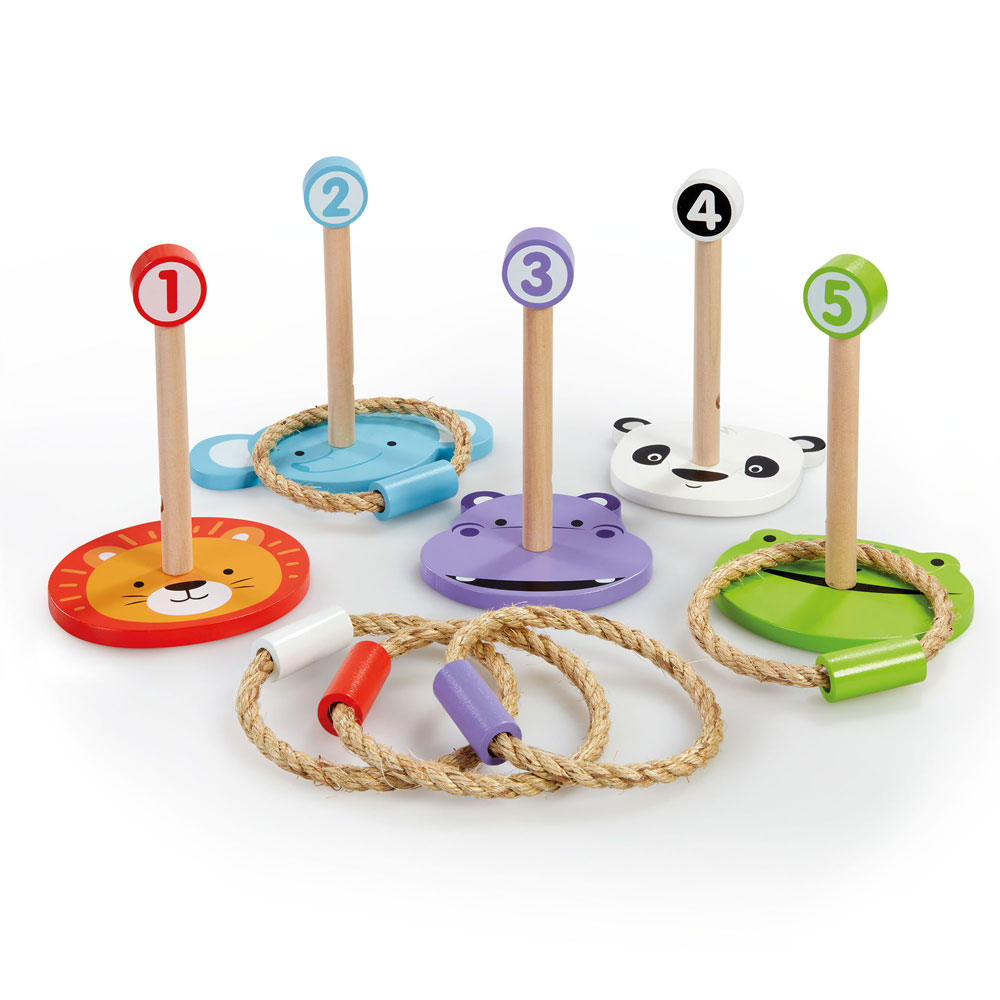 Early Learning Centre Wooden Ring Throw Set - R Exclusive | Toys R Us ...