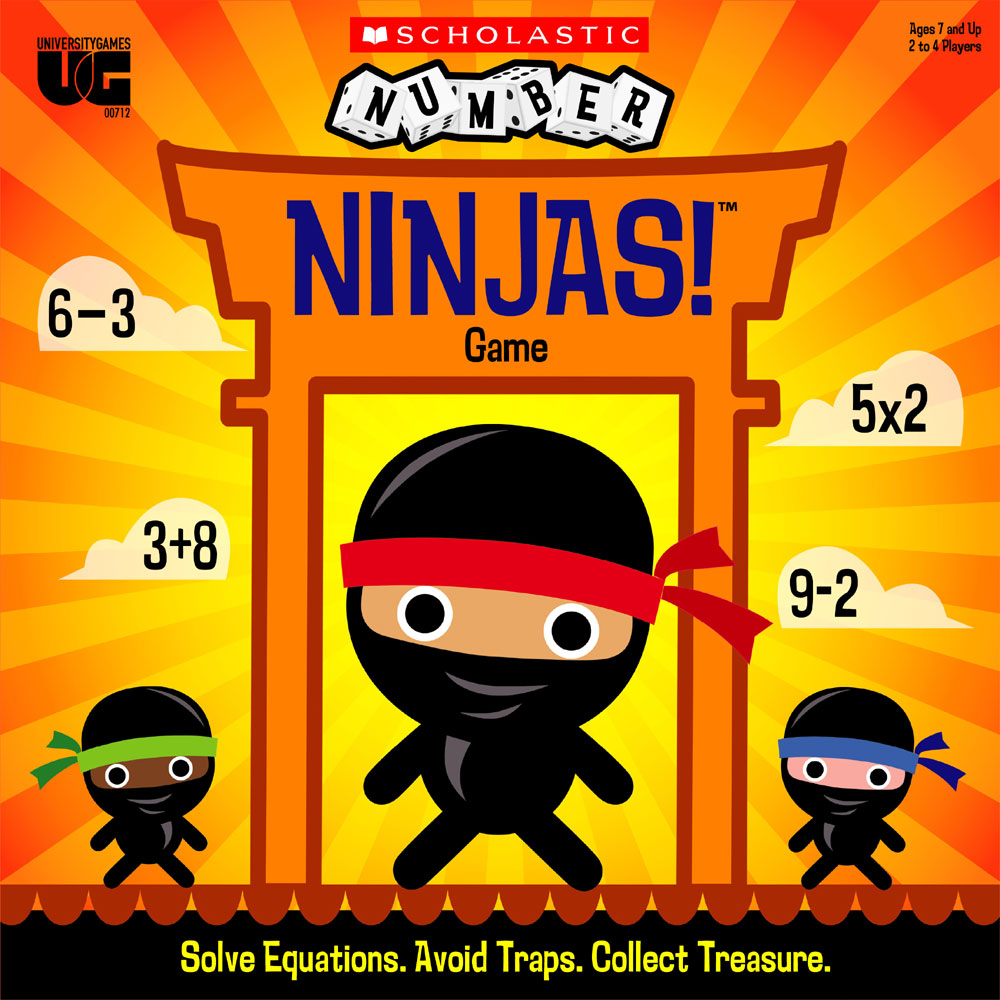 Scholastic Number Ninjas Game - English Edition | Toys R Us Canada
