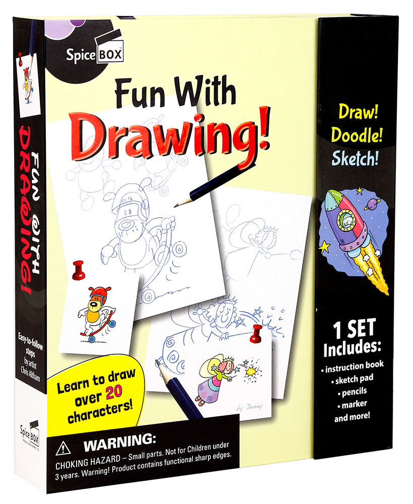 SpiceBox Children's Activity Kits Fun With Drawing! - English Edition ...