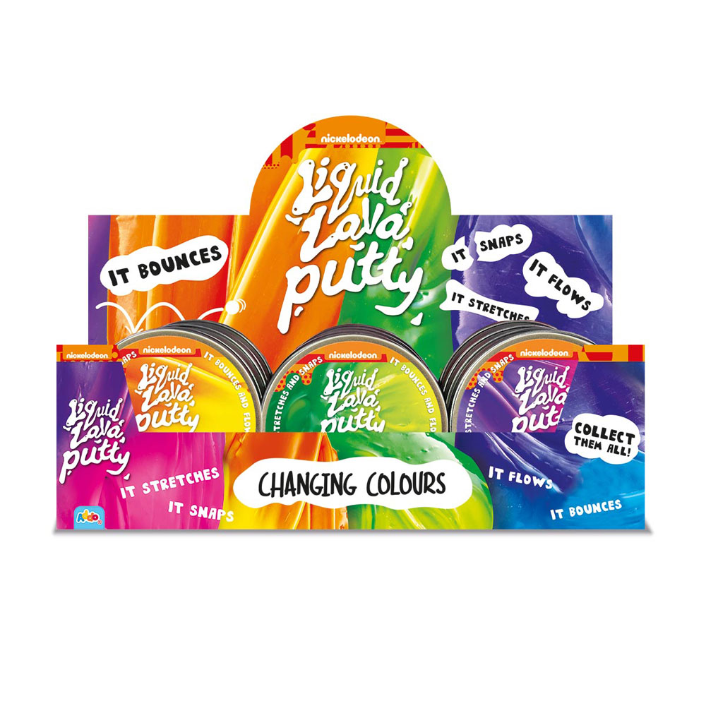 Nickelodeon Liquid Lava Putty Changing Colours - R Exclusive ...