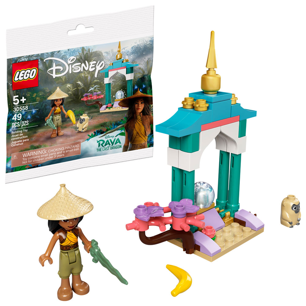 LEGO Disney's Raya and the Last Dragon Raya and the Ongi's Heart Lands ...