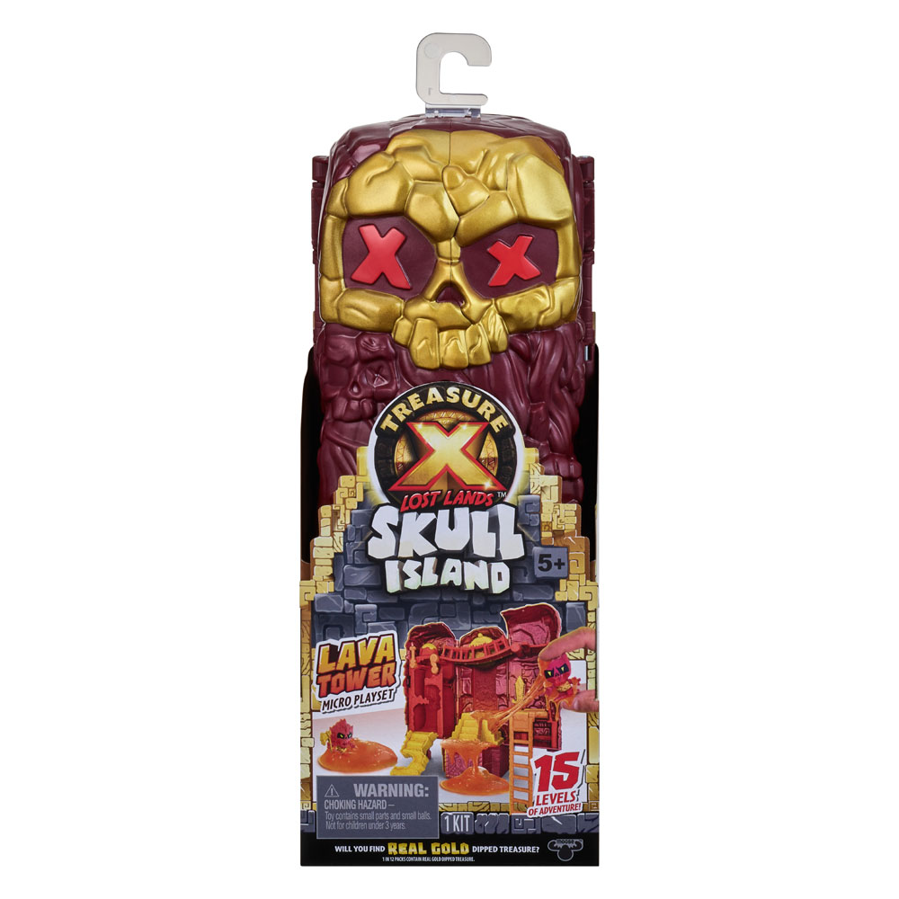 Treasure X Lost Lands Skull Island Treasure Tower Pk Lava Tower | Toys ...