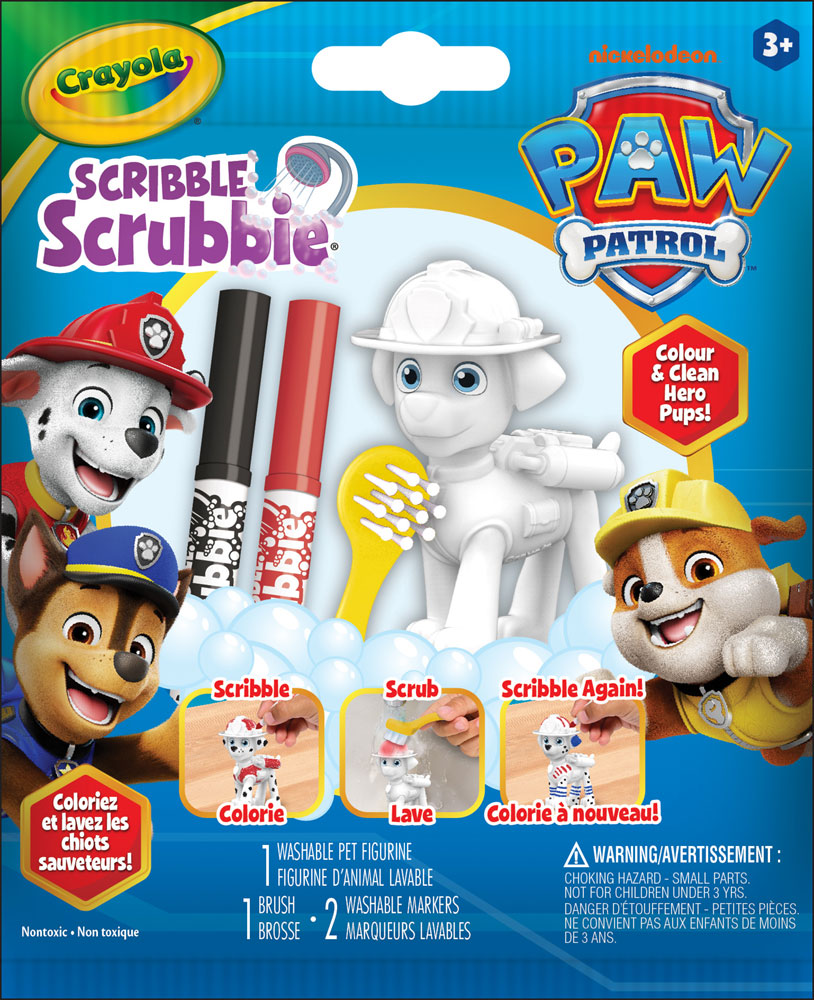 Crayola Scribble Scrubbie Pets Paw Patrol, 1 Count | Toys R Us Canada