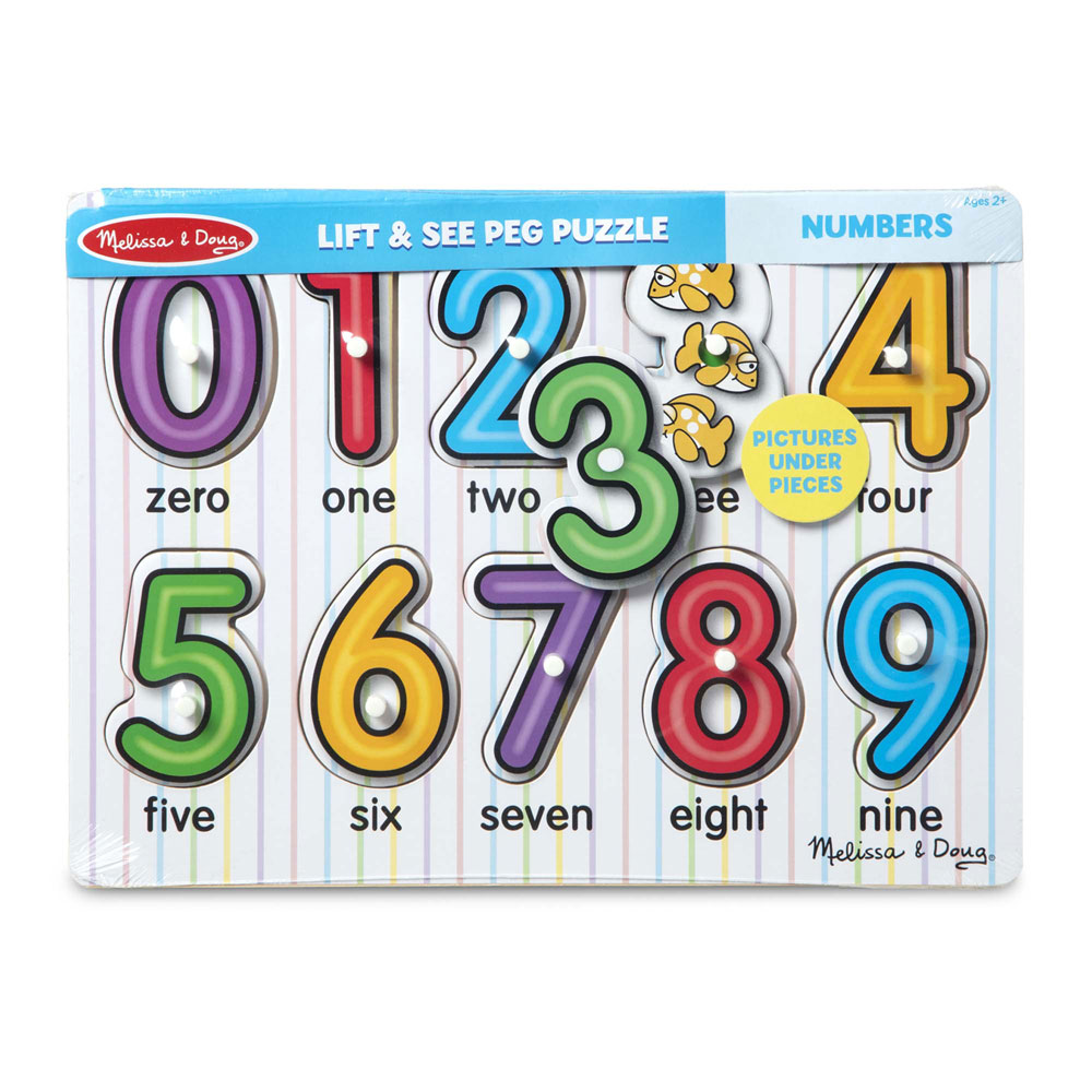 Melissa and Doug - See-Inside Numbers Peg | Toys R Us Canada