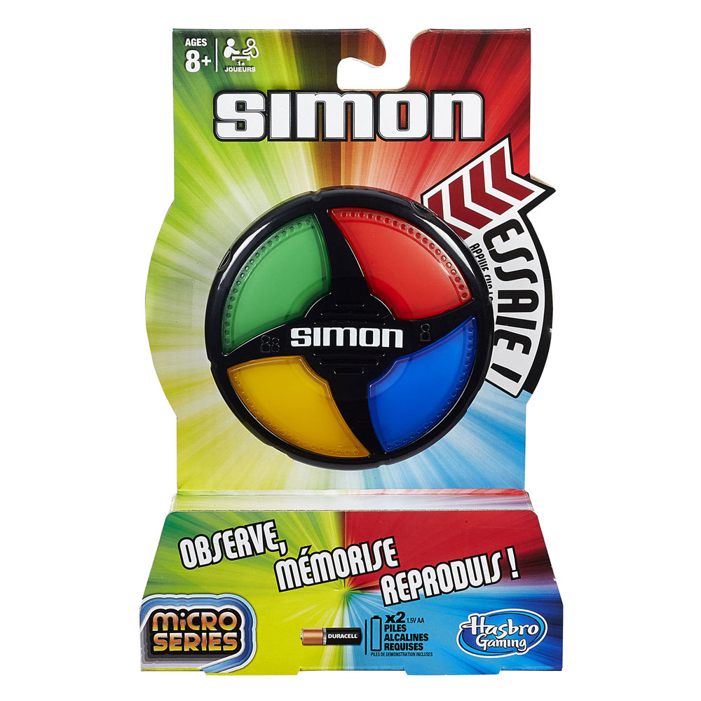 Hasbro Gaming - Simon Micro Series Game - French Edition | Toys R Us Canada