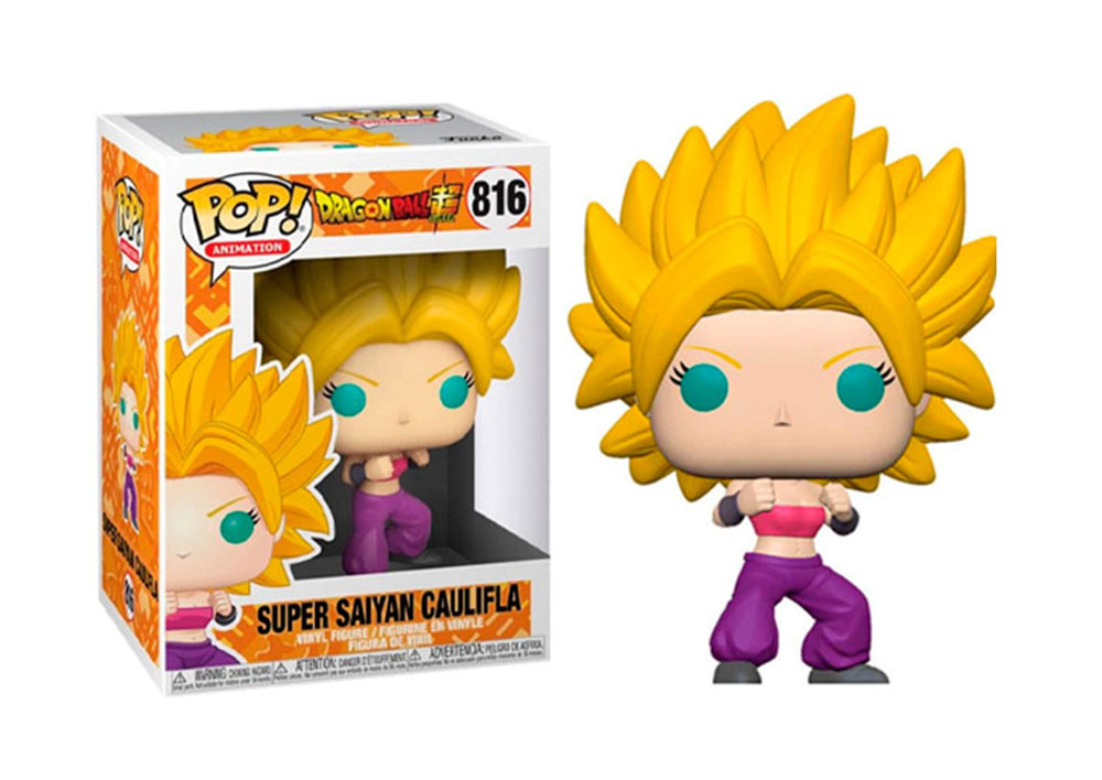 Funko POP! Animation: Dragon Ball Super - Super Saiyan Caulifla | Toys ...