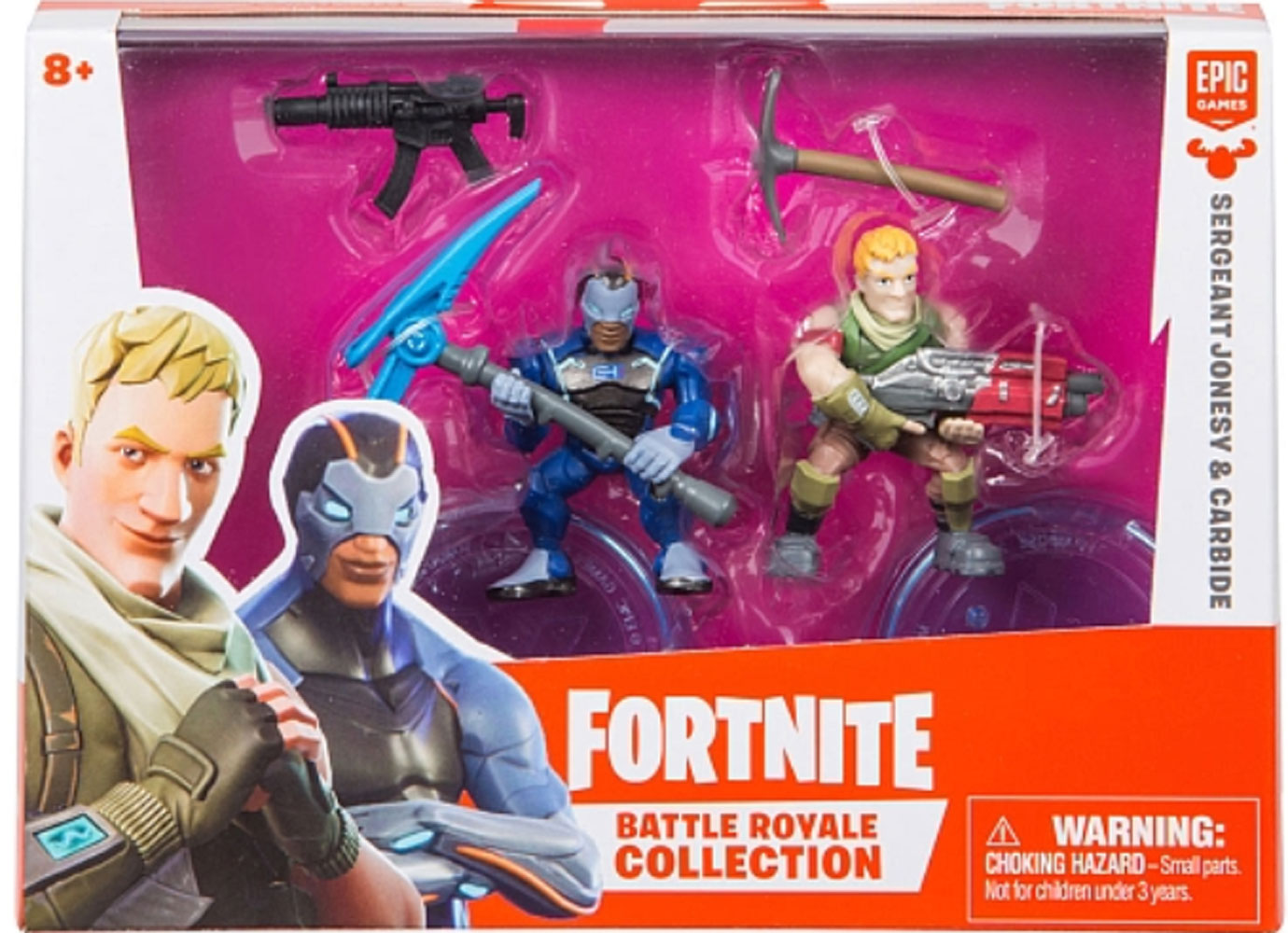 Fortnite Battle Royale Collection: Duo Pack - Sergeant Jonesy & Carbide ...
