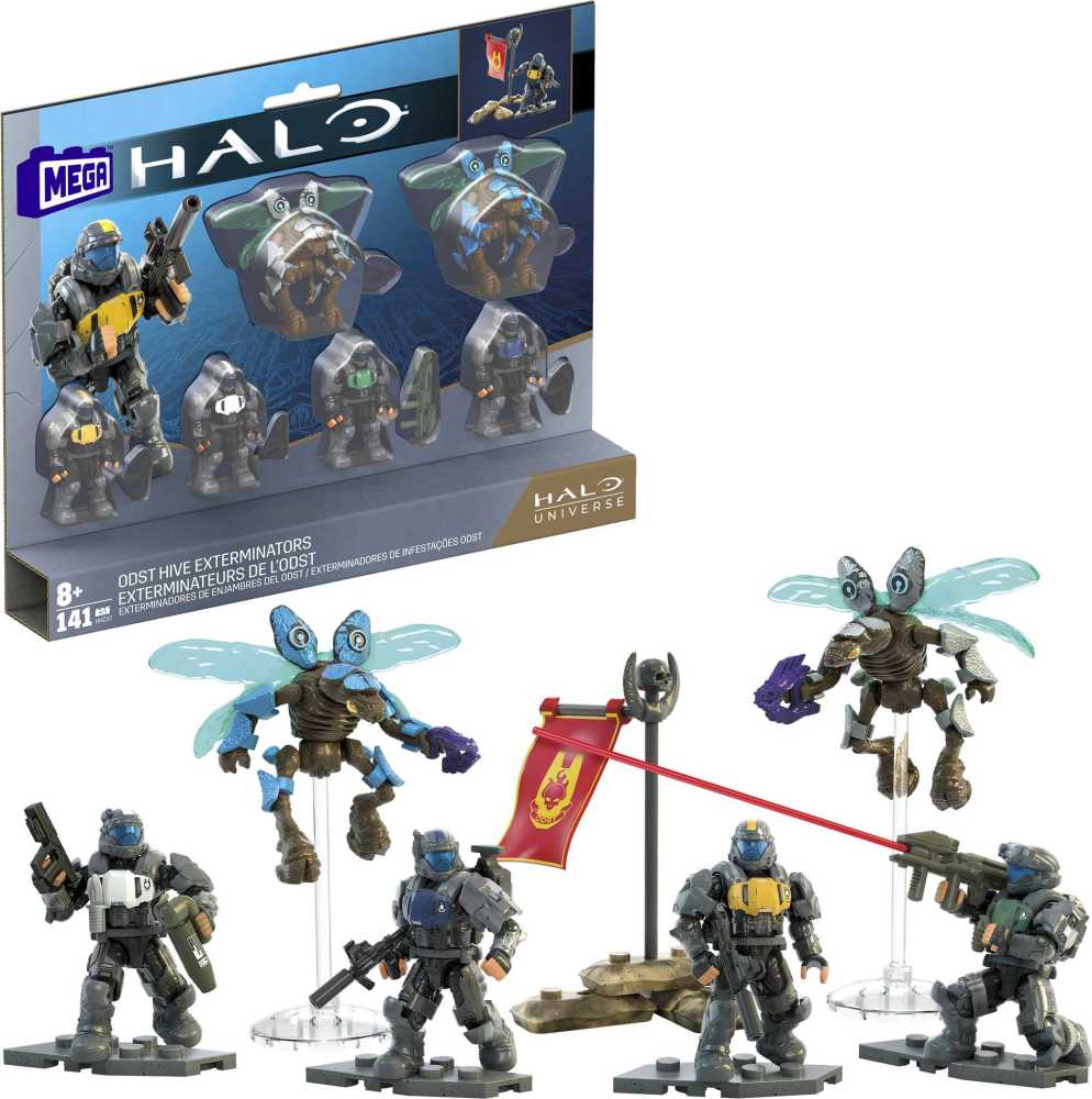 MEGA HALO ODST Hive Exterminators HALO Universe Building Set | Toys R ...