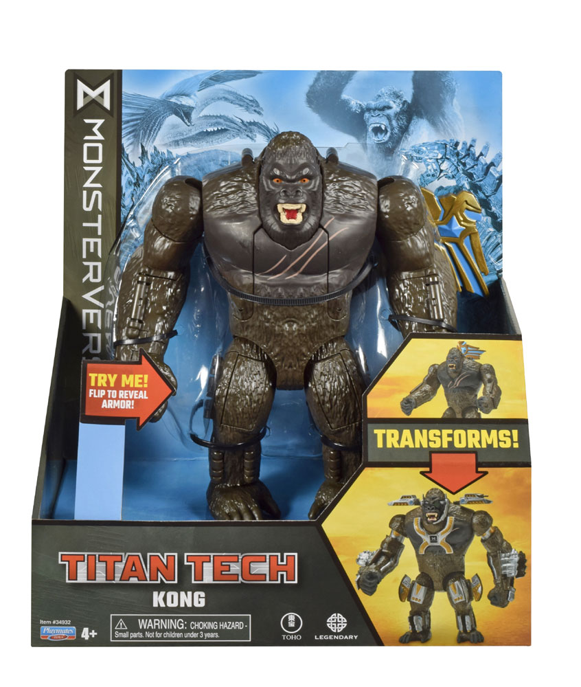 Monsterverse:8"Titan Tech Transforming Kong Action Figure | Toys R Us ...